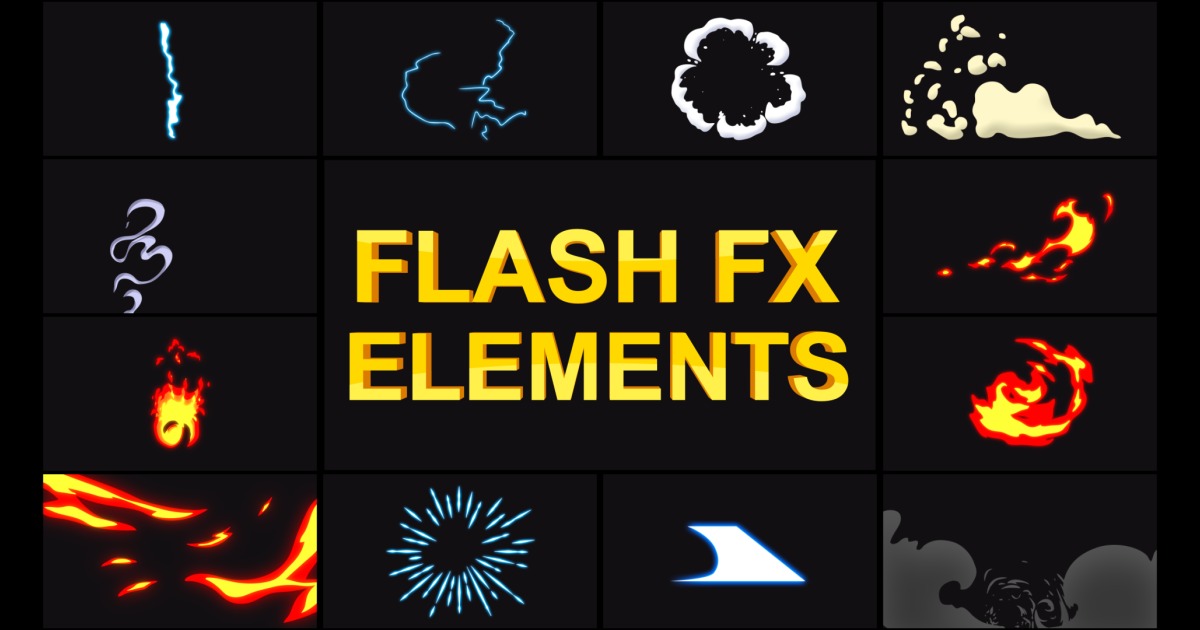 Flash FX Elements | 불 & 폭발 | Unity Asset Store