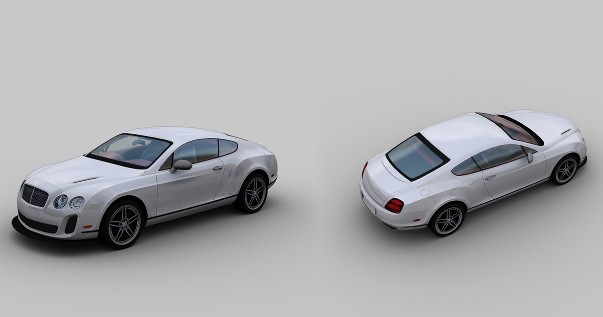 Car with Interior 25 | 3D Land | Unity Asset Store