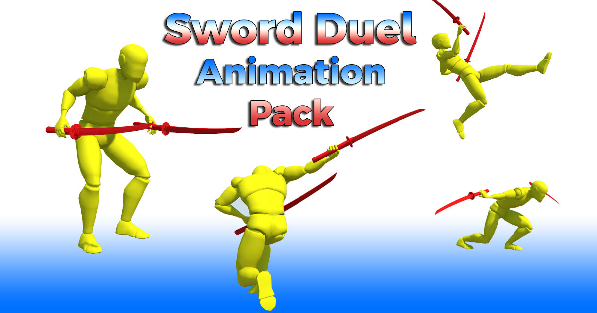 Stylized Sword Duel Animation Pack | 3D Animations | Unity Asset Store