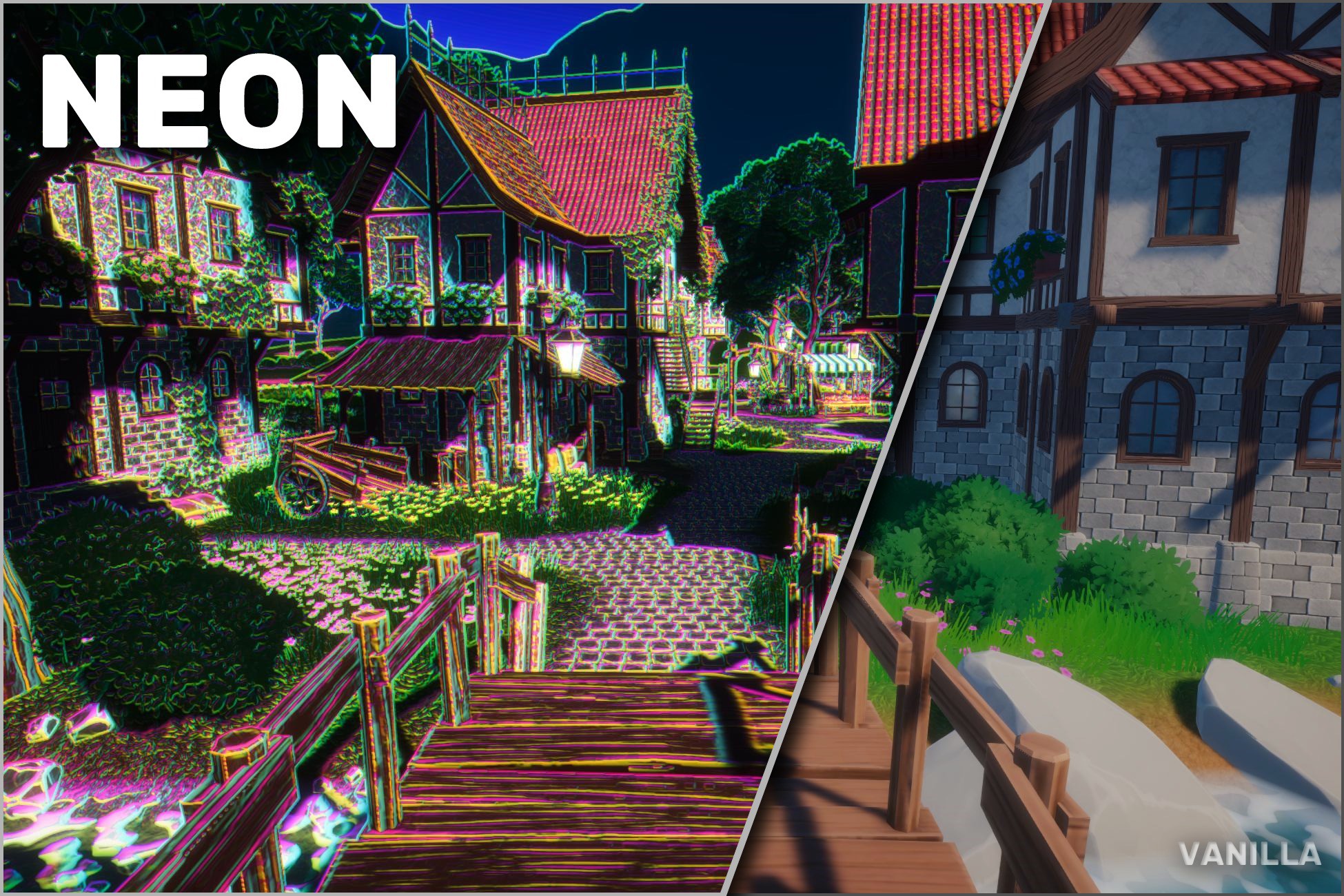 Artistic: Neon | 카메라 효과 | Unity Asset Store