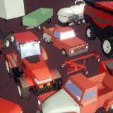 Stylized Farm Vehicles - By Yorakeys