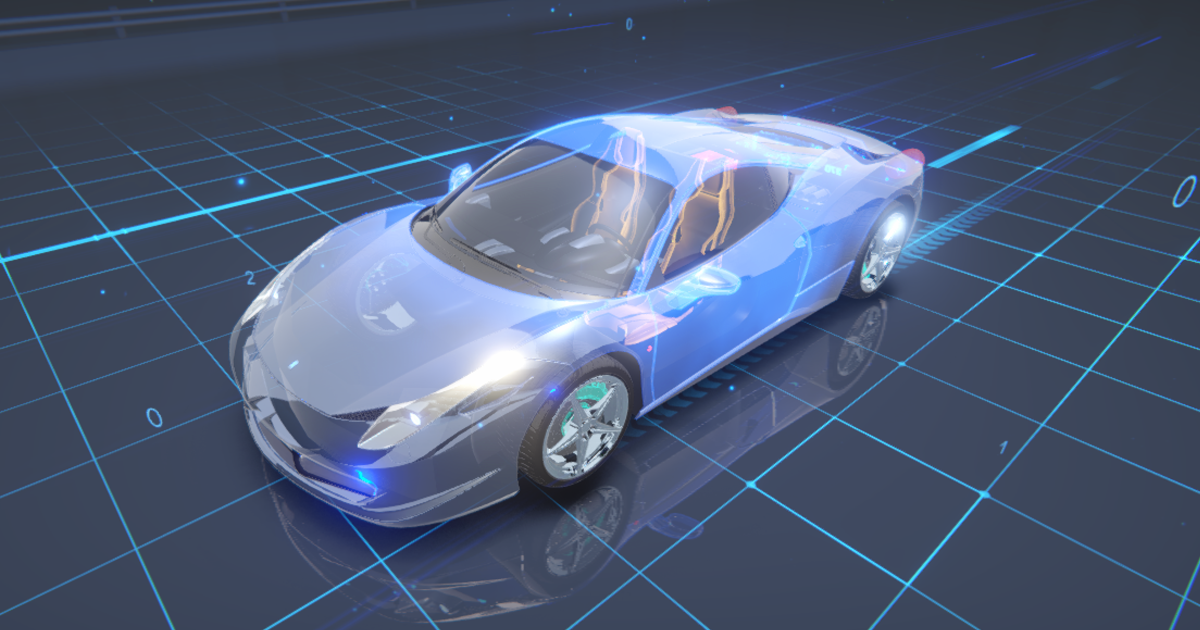 Big data visualization Scene（Car） | 3D Environments | Unity Asset Store