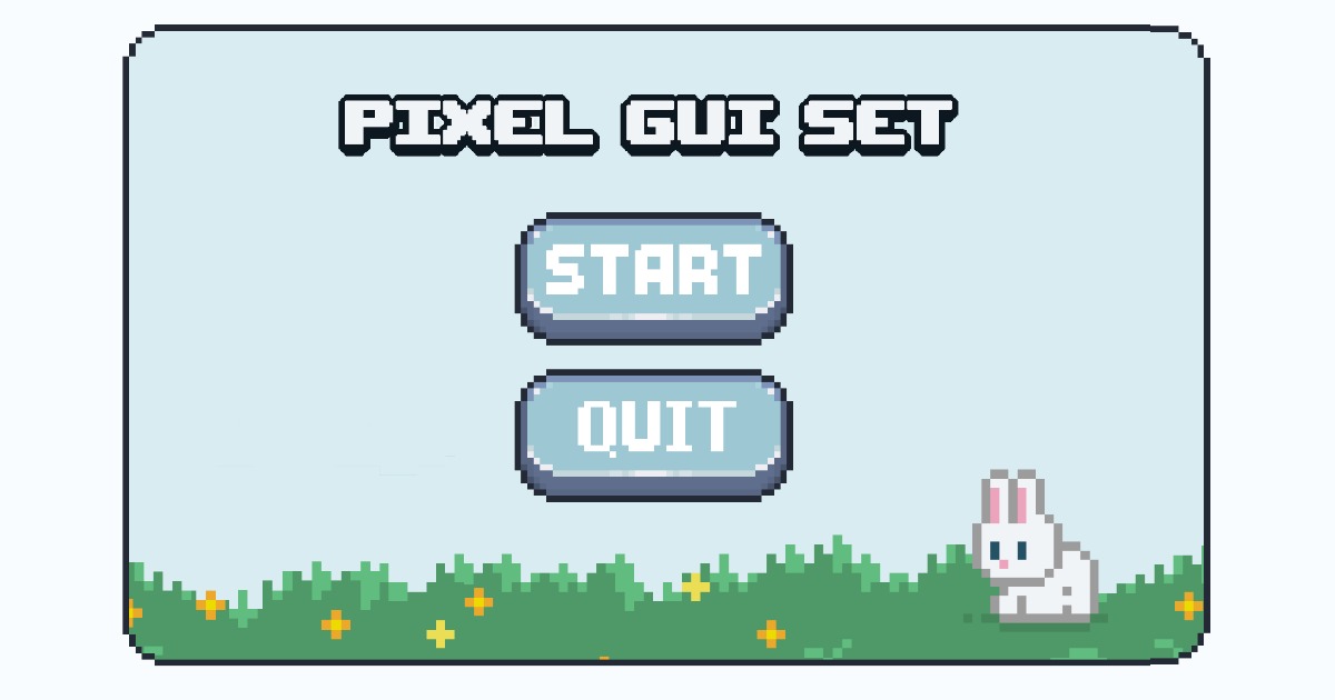Animated pixel GUI pack | 2D GUI | Unity Asset Store