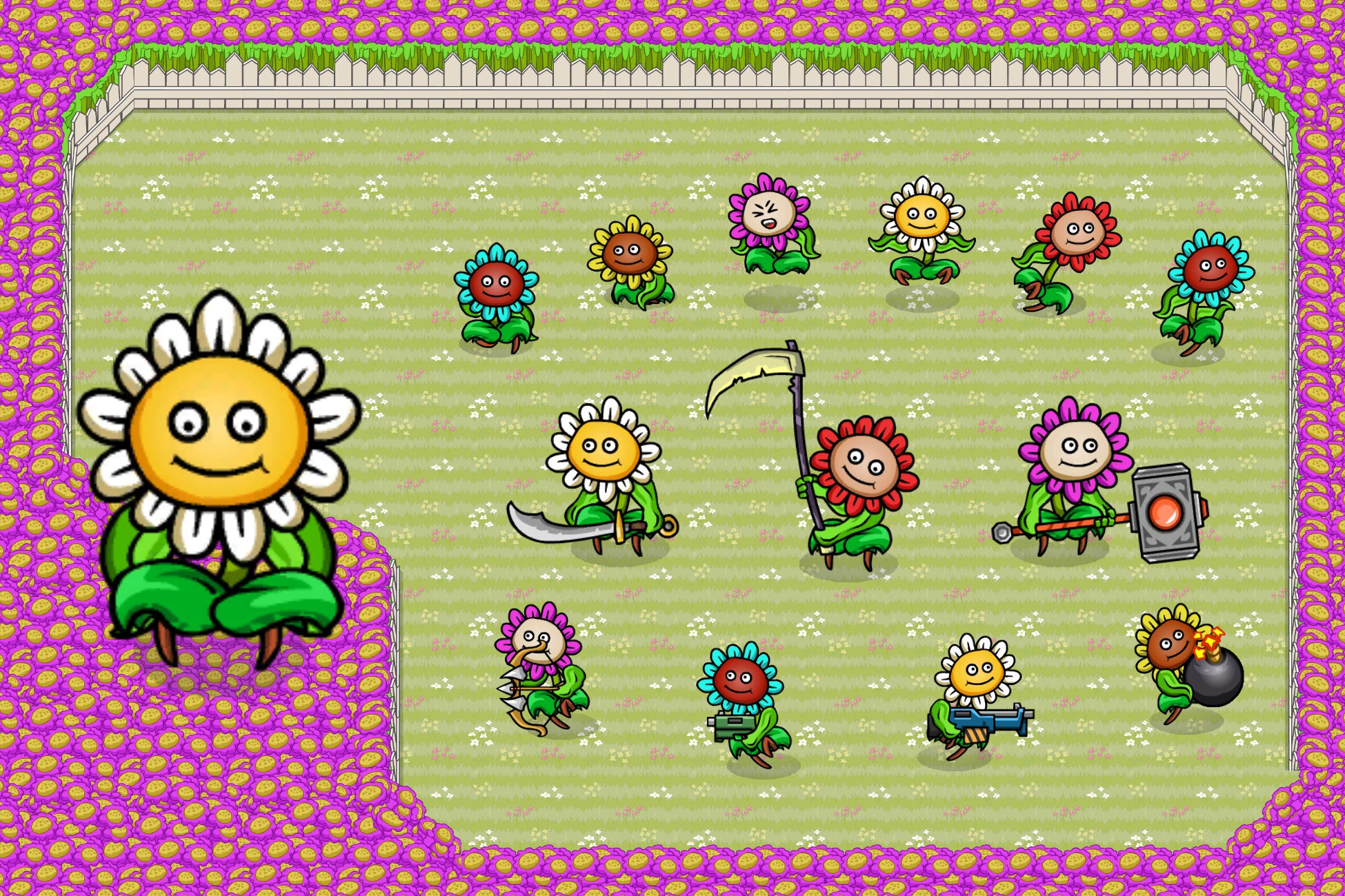 2D Character - Flower | 2D Characters | Unity Asset Store