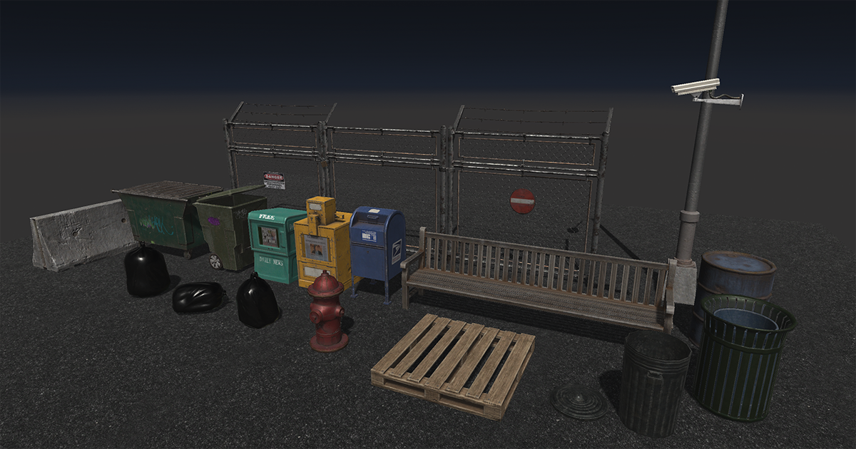 Urban City Props | 3D Characters | Unity Asset Store