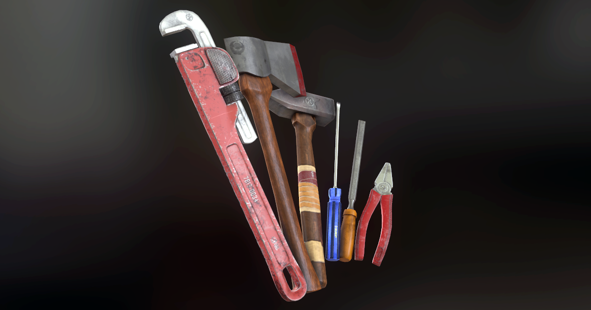 Mechanical tools | 3D Tools | Unity Asset Store