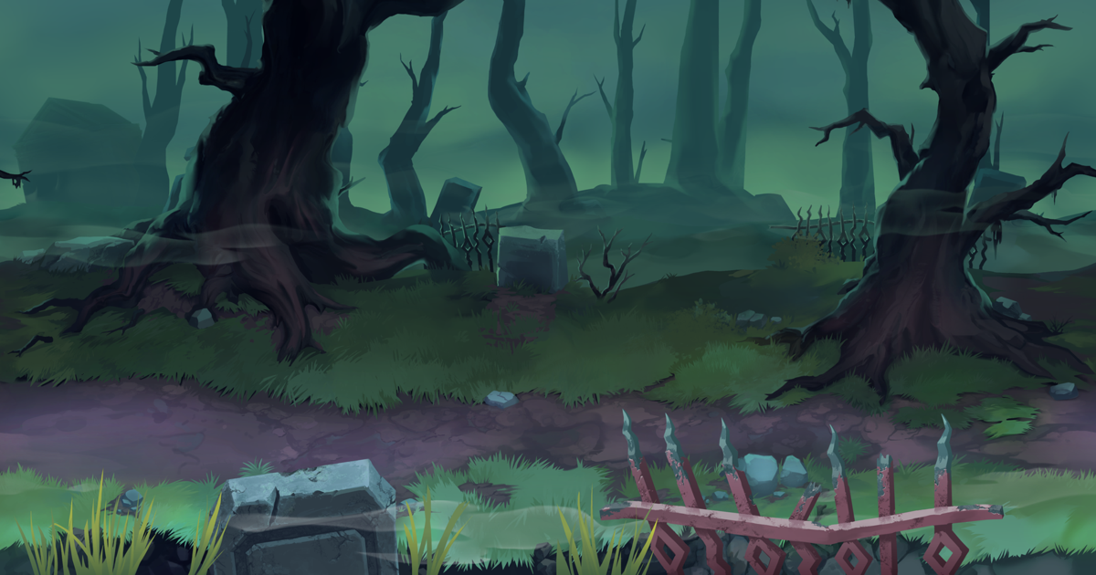Spooky Cemetery - Scrolling Background | 2D Environments | Unity Asset Store