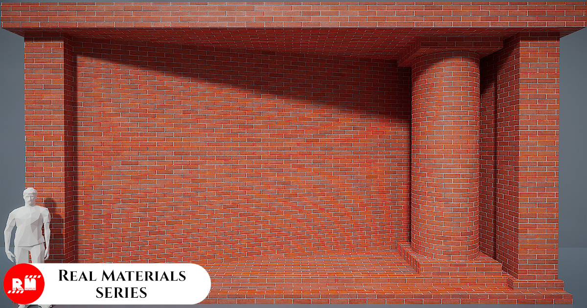 RM Brickwork red | 2D Brick | Unity Asset Store