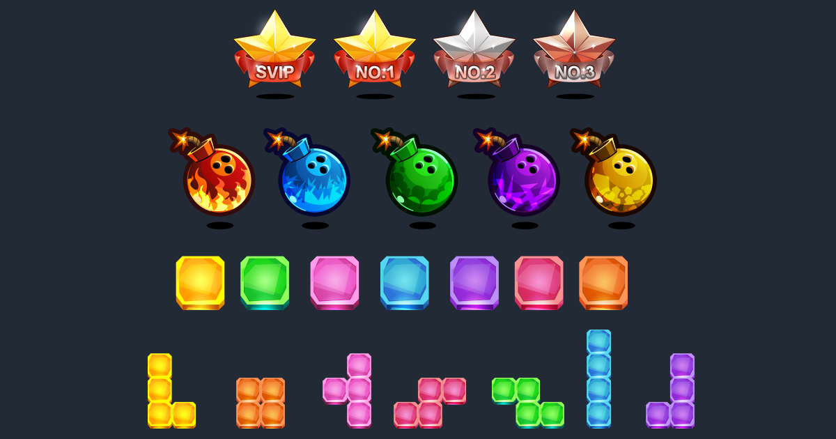 Cartoon style UI and icons | 2D アイコン | Unity Asset Store