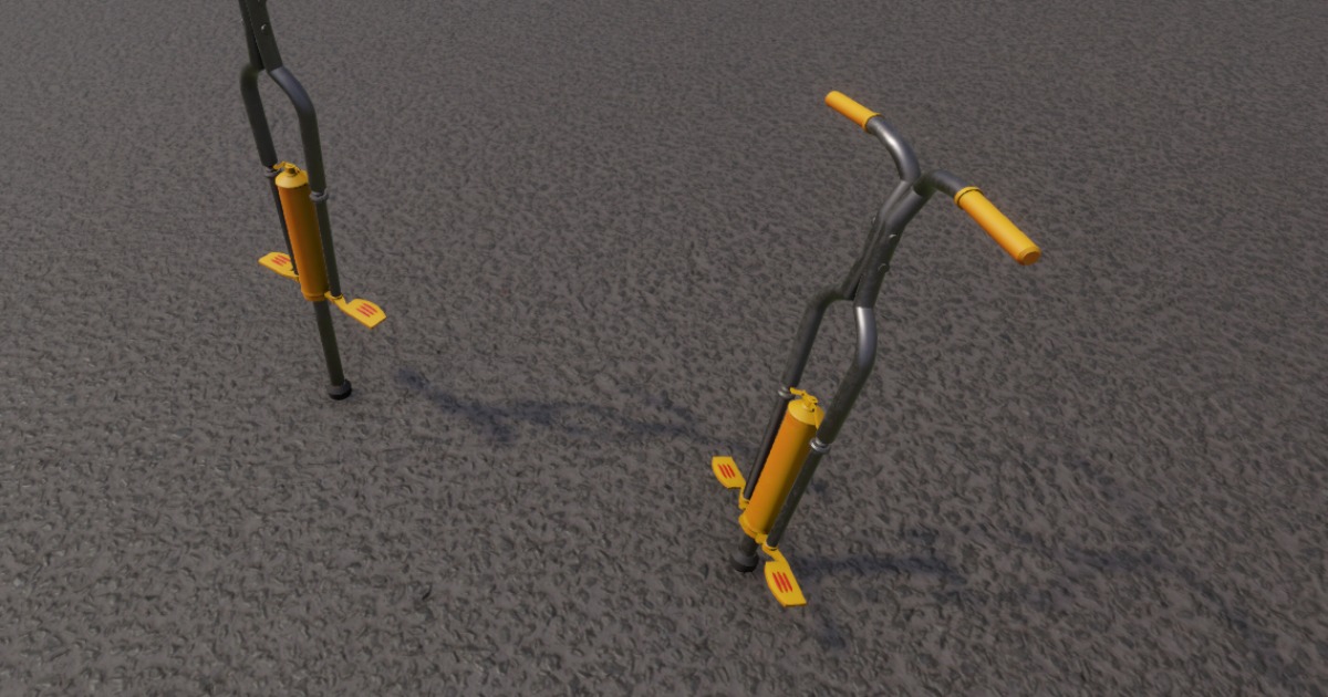 Pogo Stick | 3D Props | Unity Asset Store