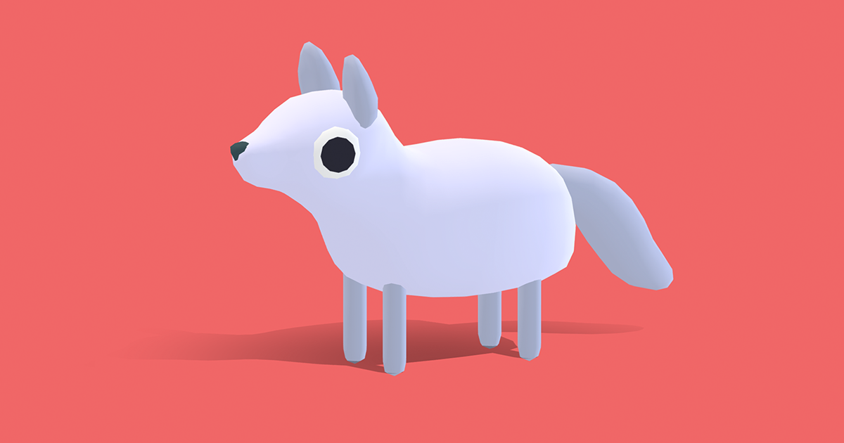 Arctic Fox - Quirky Series | Characters | Unity Asset Store