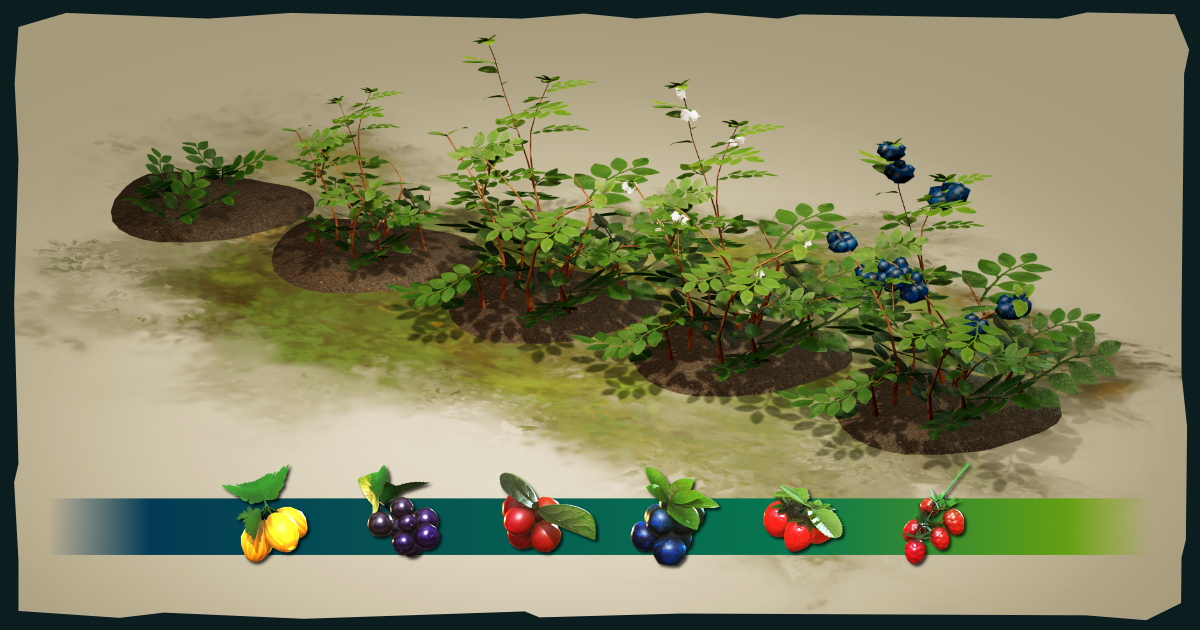 Wild Harvest: Berries | 3D Plants | Unity Asset Store
