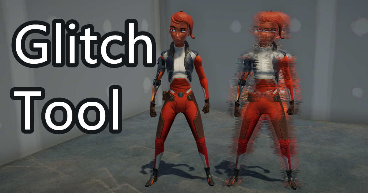 Glitch Tool Particles Effects Unity Asset Store