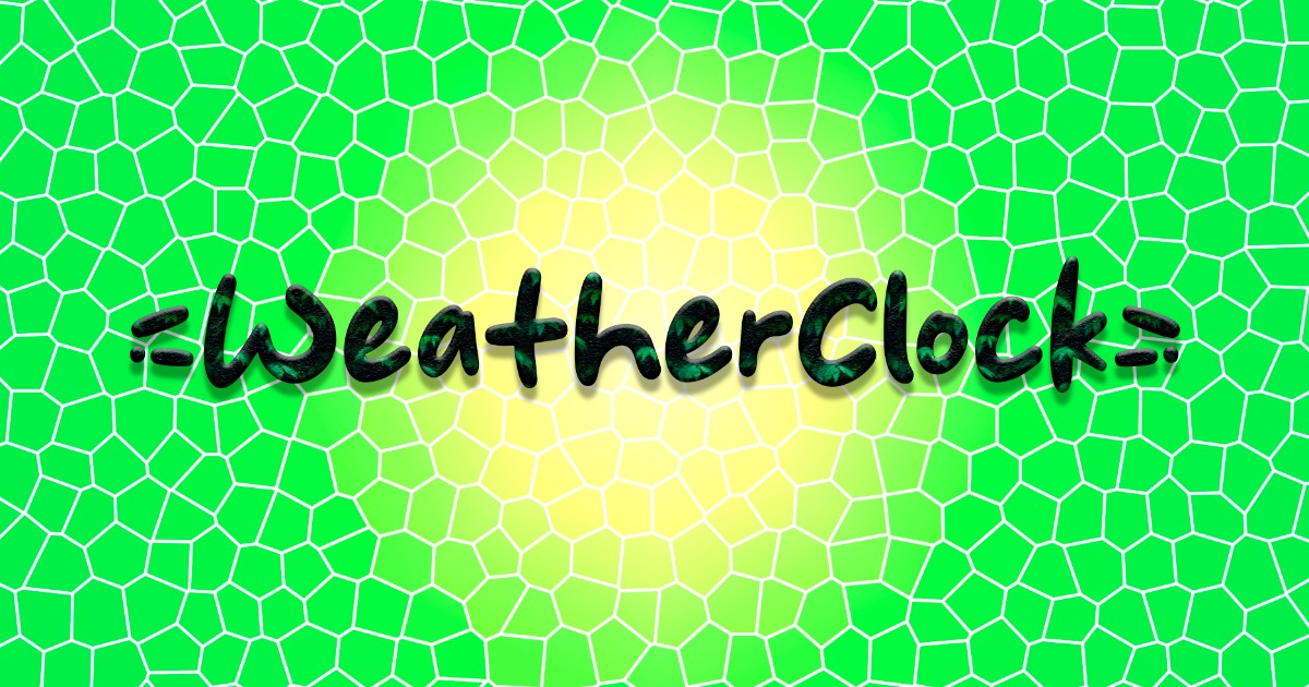 WeatherClock2D | Utilities Tools | Unity Asset Store