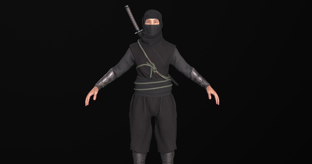 Samurai ninja | 3D Characters | Unity Asset Store