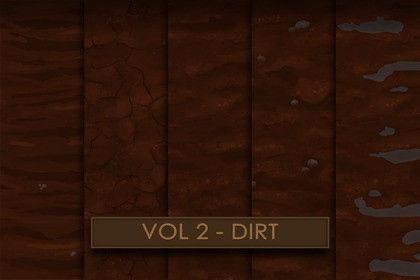 Hand Painted Textures - Vol 2 - Dirt | Unity AssetStore概要 优惠信息 beta
