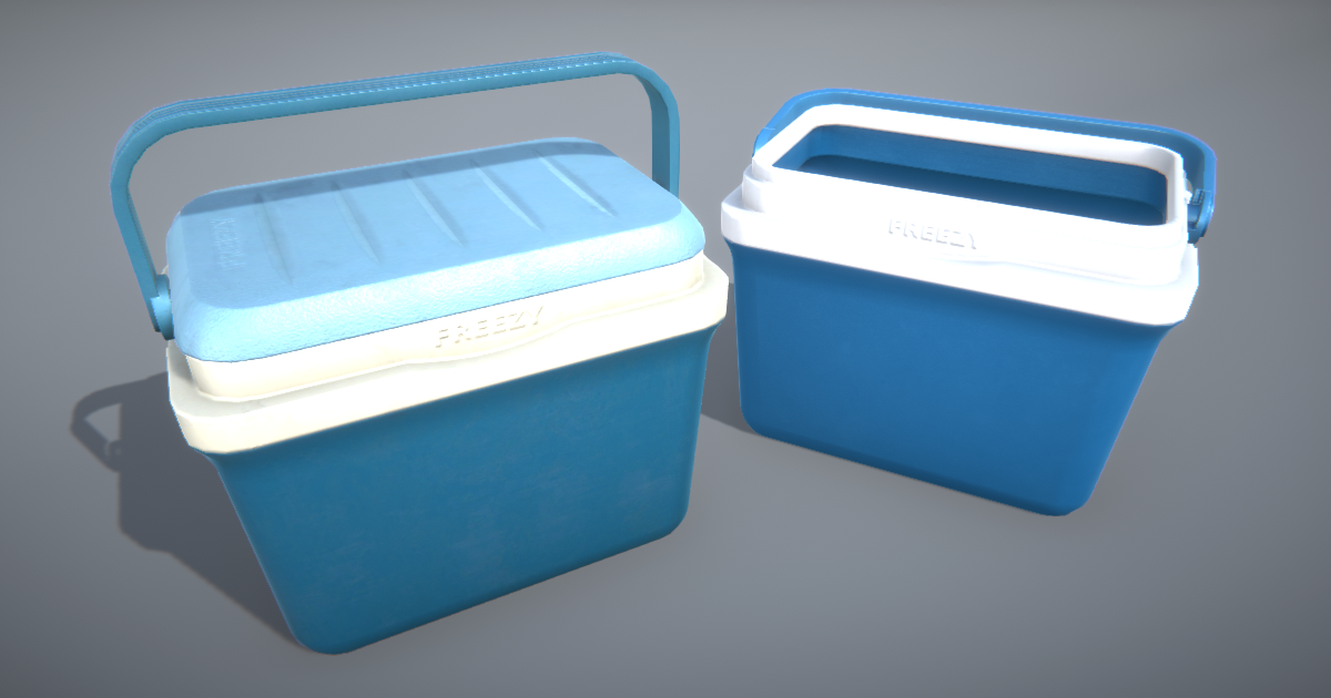 Plastic Cooler | 3D Props | Unity Asset Store