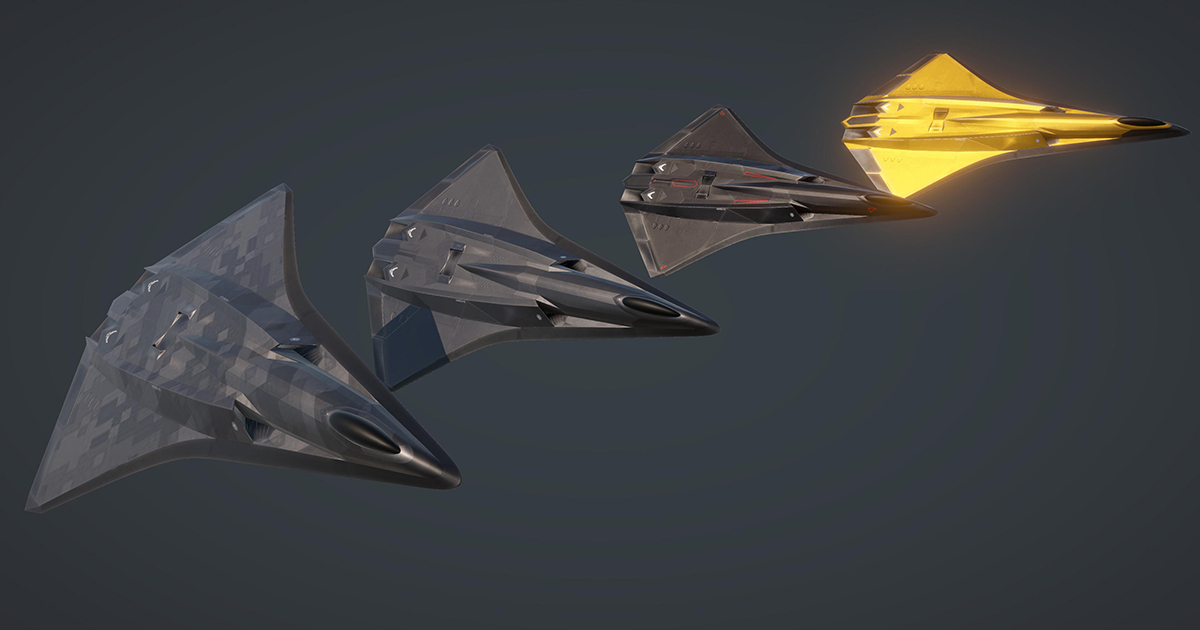 Stealth Fighter : URP | 3D Air | Unity Asset Store