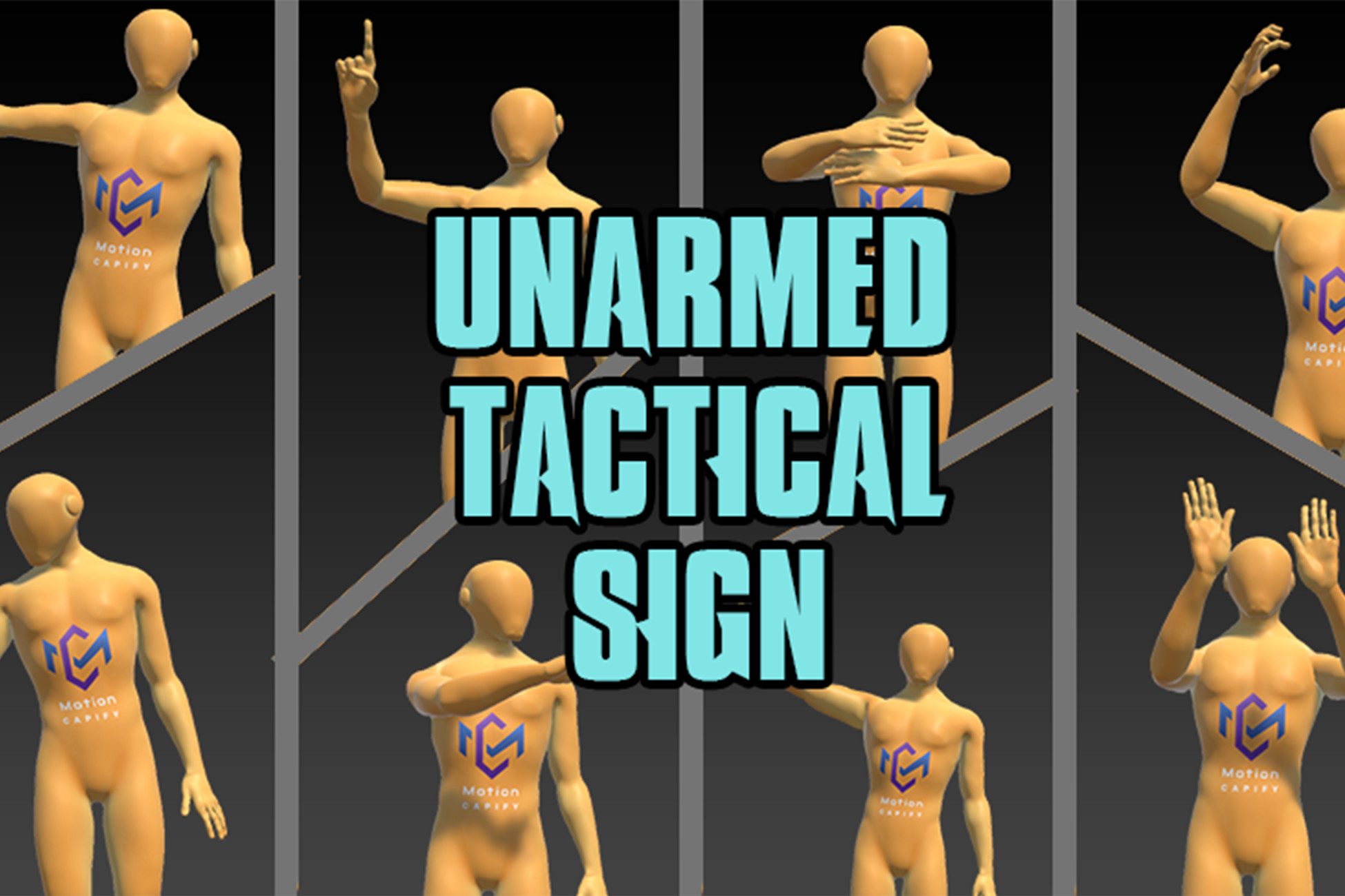 Unarmed Tactical Sign Anim Set | 3D Animations | Unity Asset Store