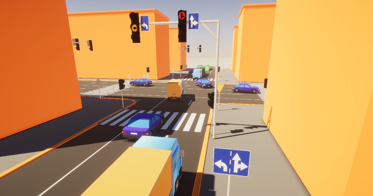 The City: traffic and pedestrians ECS system | Systems | Unity Asset Store