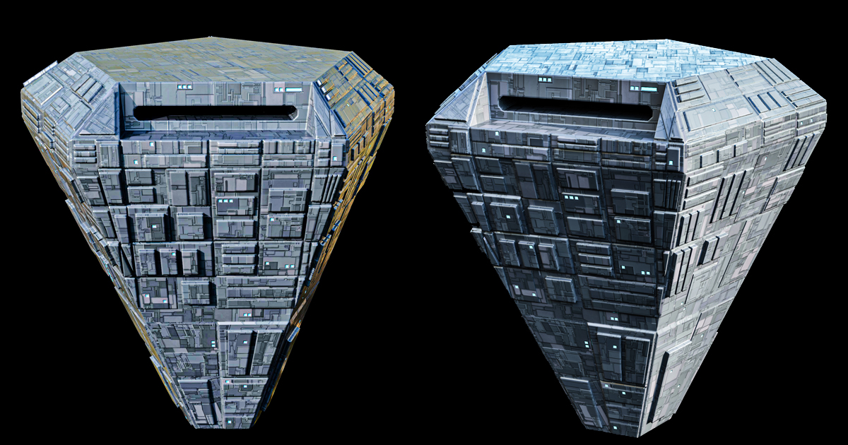 Diamond Space Station | 3D Sci-Fi | Unity Asset Store