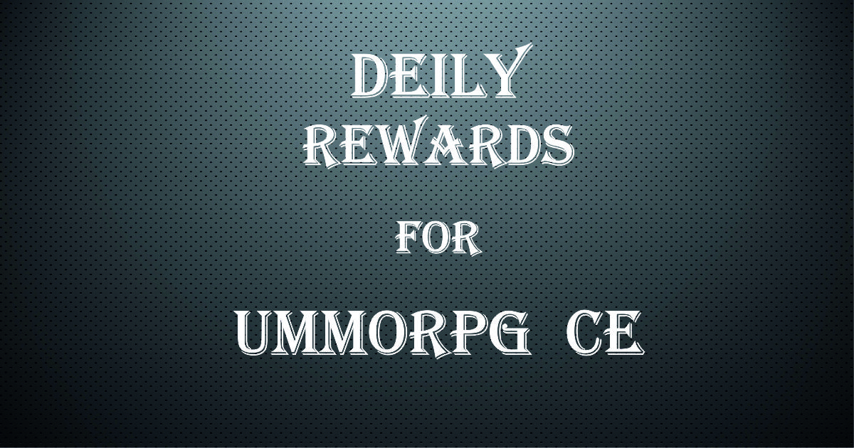 uMMORPG Remastered : Daily Rewards | Integration | Unity Asset Store