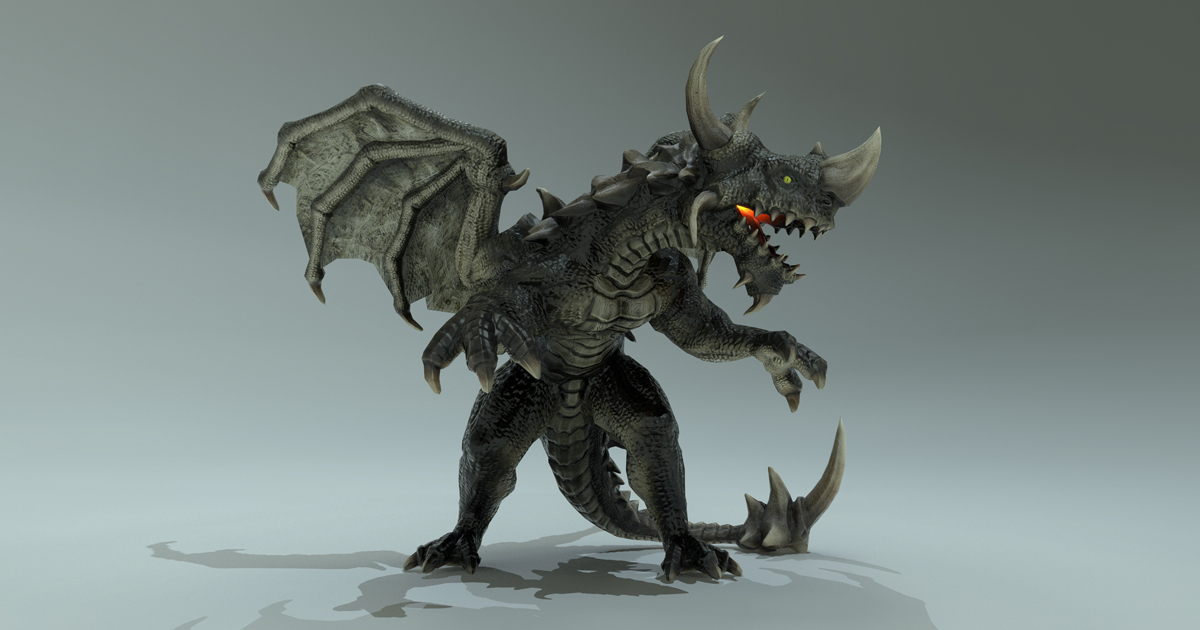 DRAGON REX ALPHA | 3D Creatures | Unity Asset Store