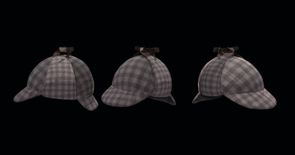 Detective Hat | Props | Unity Asset Store
