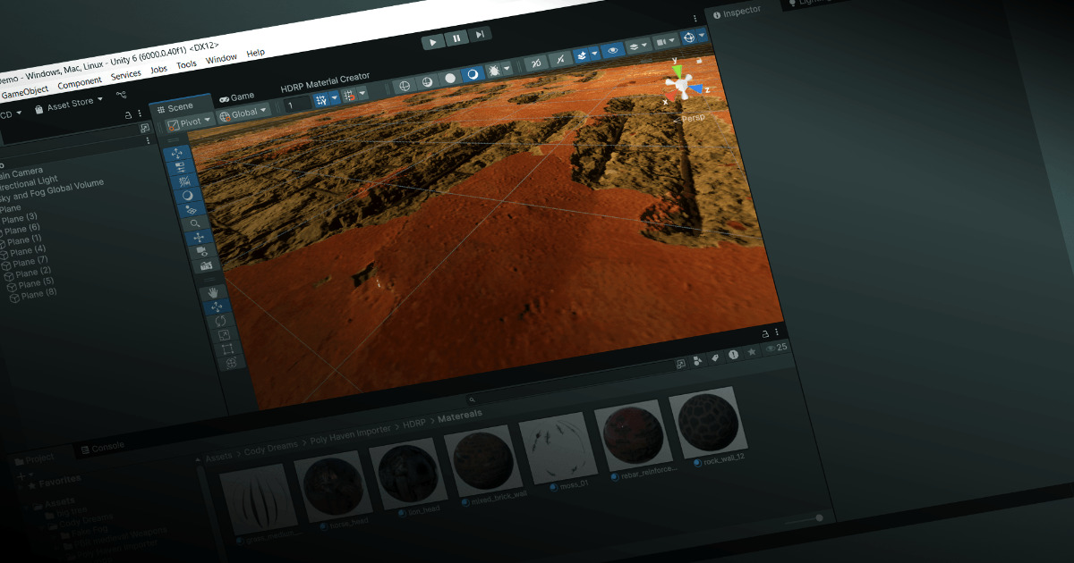 AutoMat:Importer & HDRP Material Tool Demo | Utilities Tools | Unity Asset Store