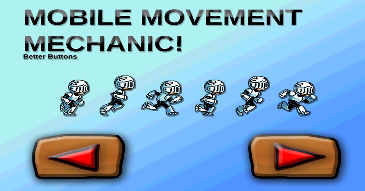 Better Buttons for Character Movement | Android & IOS | GUI Tools ...