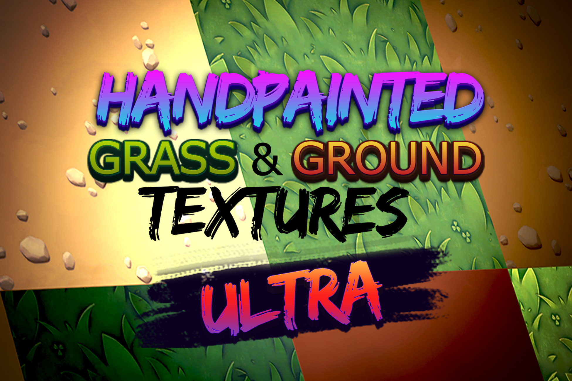 Handpainted Grass and Ground Textures Ultra | 2D Nature | Unity Asset Store