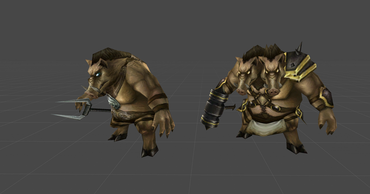 Boar Warrior - Realistic Style | 3D Characters | Unity Asset Store