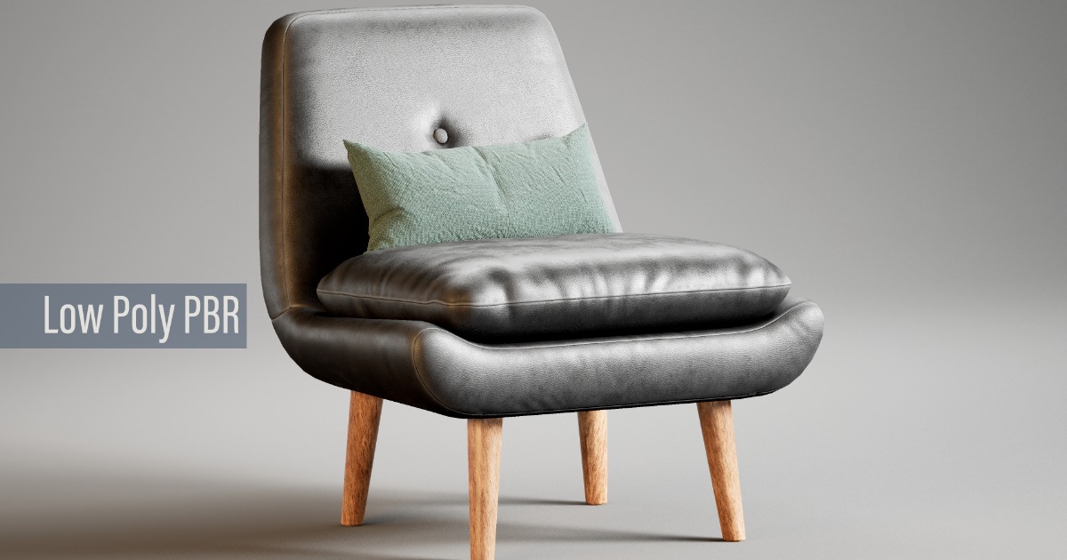 Armchair 10 | 3D Furniture | Unity Asset Store