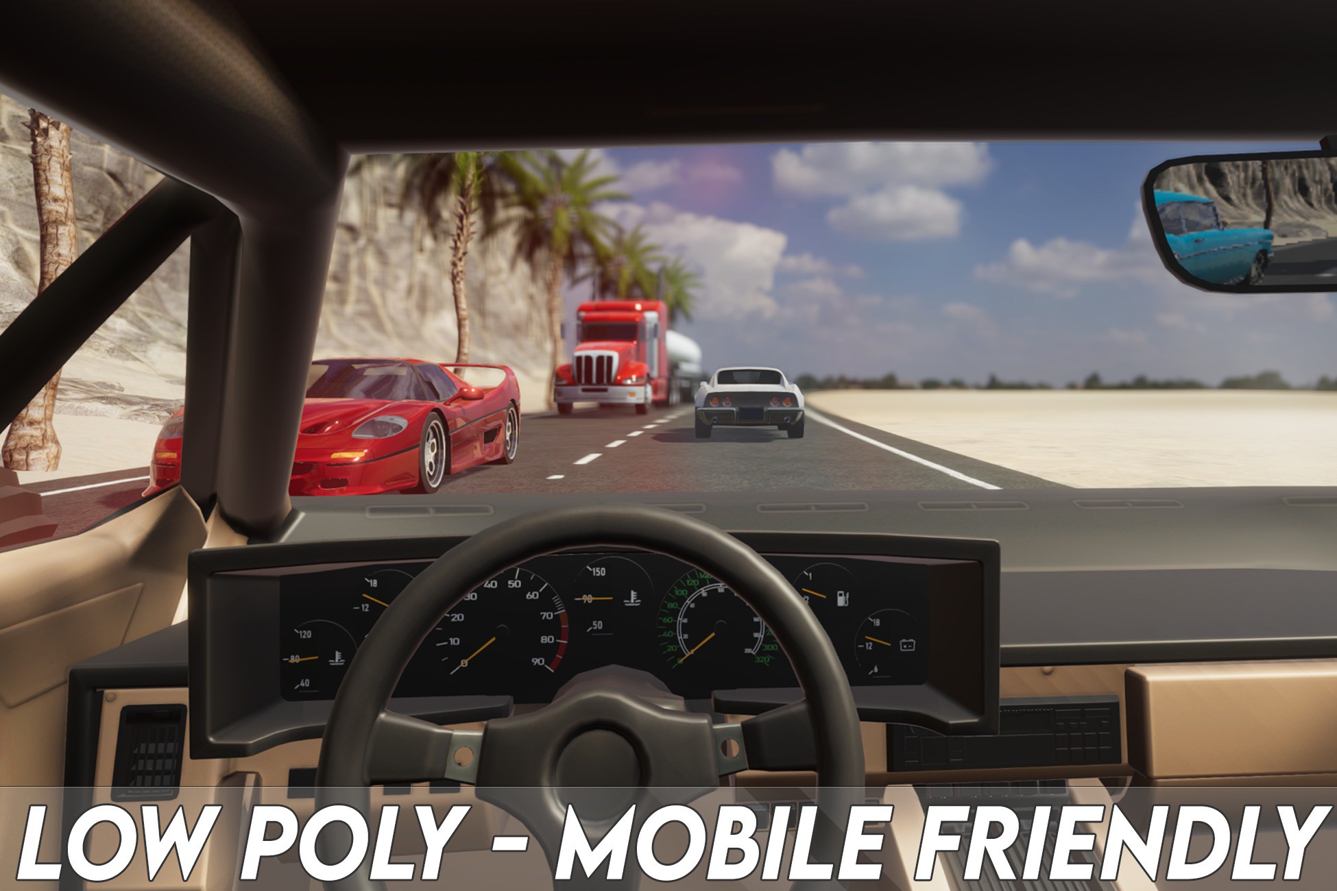 Car interior 33 | 3D Land | Unity Asset Store