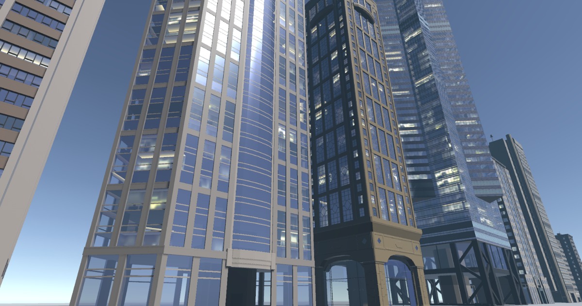 Polygon City Buildings Pack3 | 3D Urban | Unity Asset Store