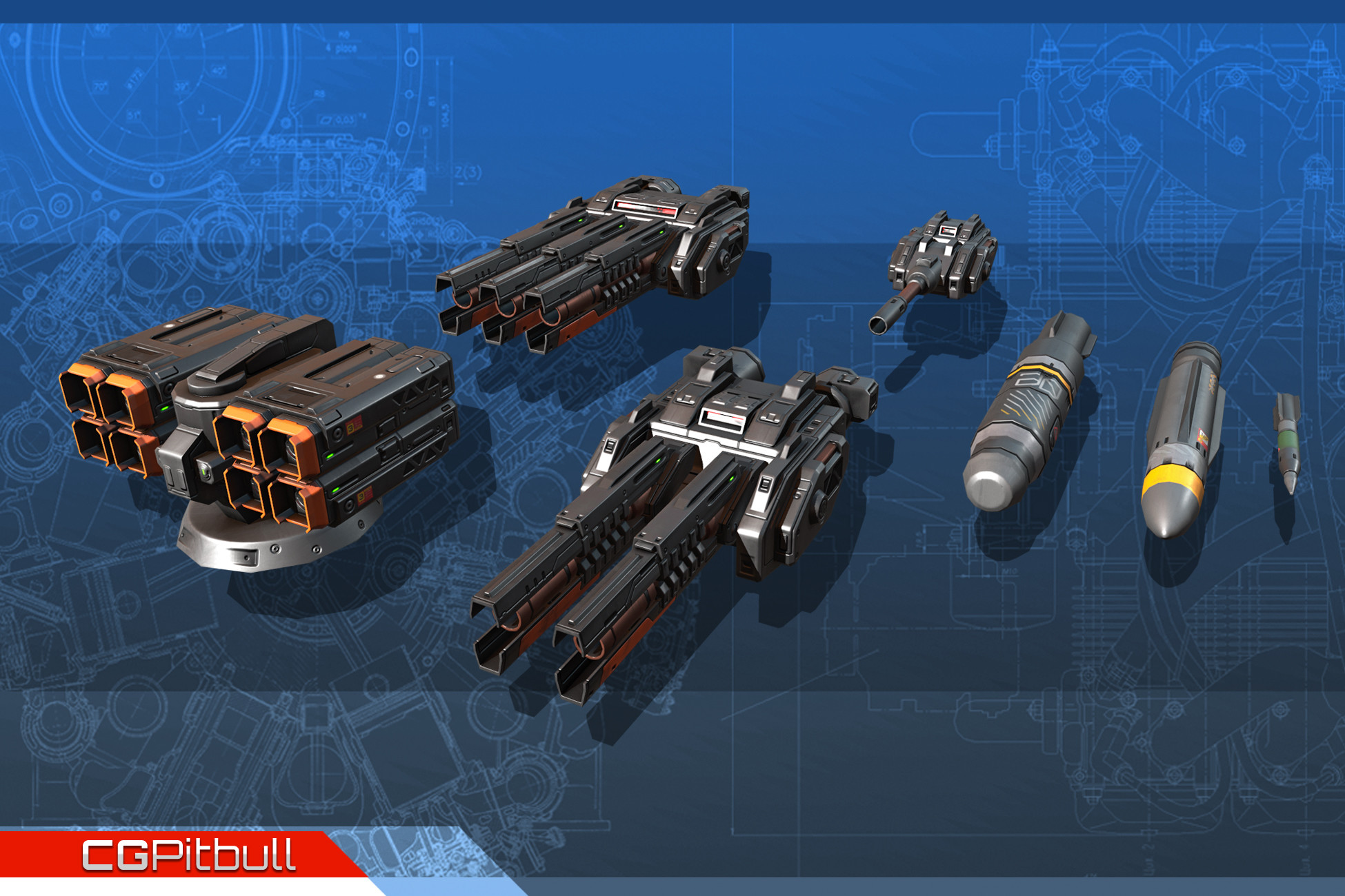 Spaceships Weapons Pack II | 3D Space | Unity Asset Store