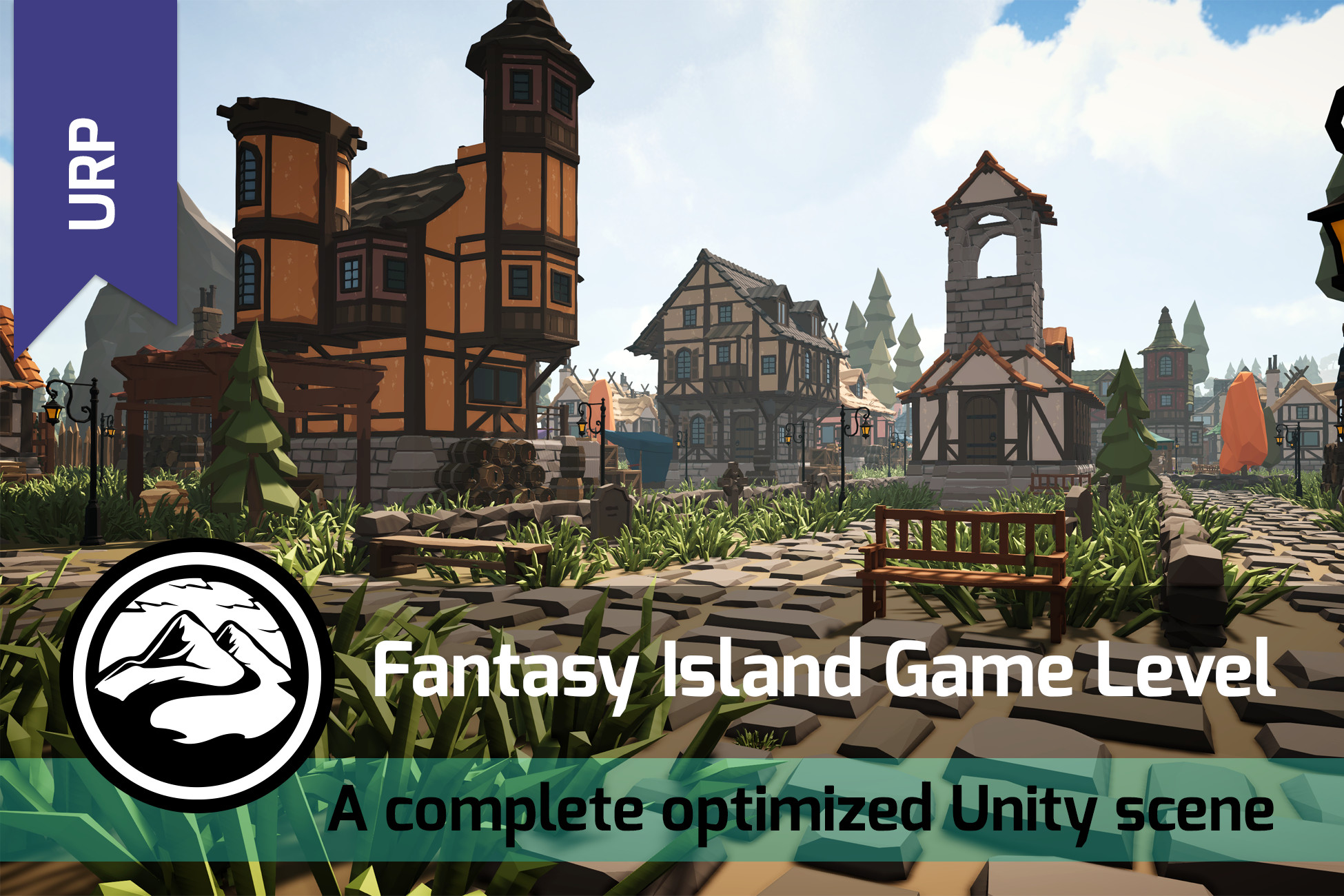 Fantasy Island - URP - Game Ready Level | 3D 판타지 | Unity Asset Store