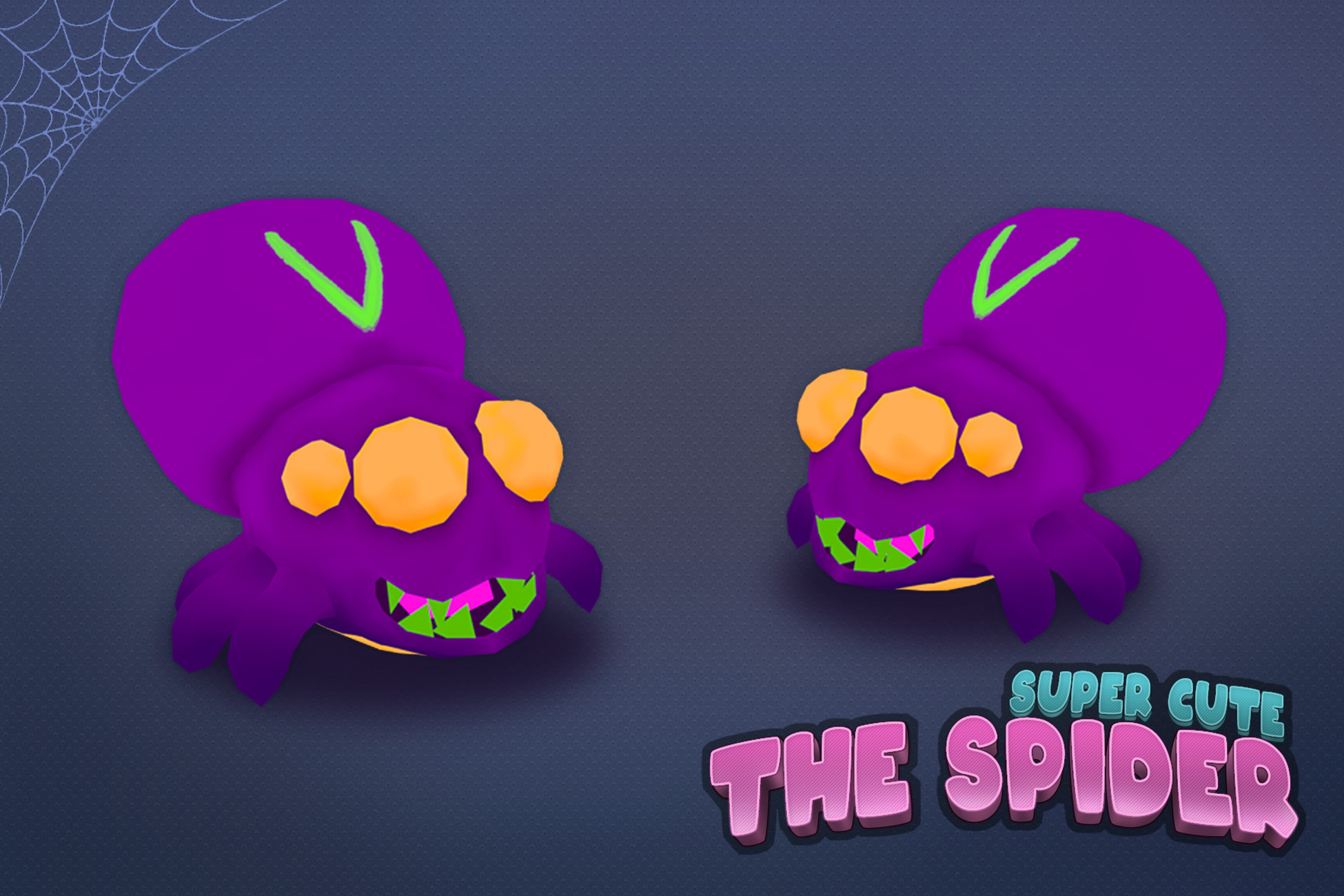 Super Cute - The Spider | 3D 생물 | Unity Asset Store