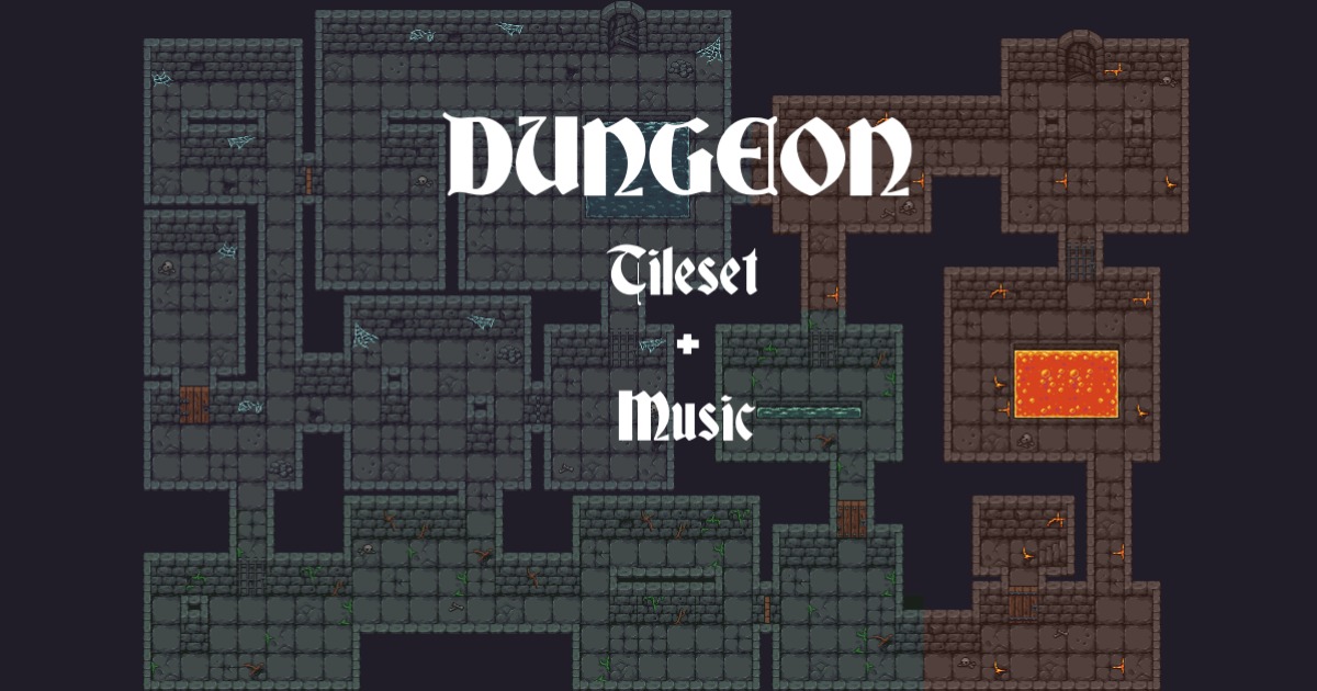 Dungeon Tileset + Music | 2D Environments | Unity Asset Store
