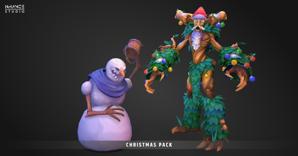 Stylized Christmas Pack | 3D 캐릭터 | Unity Asset Store
