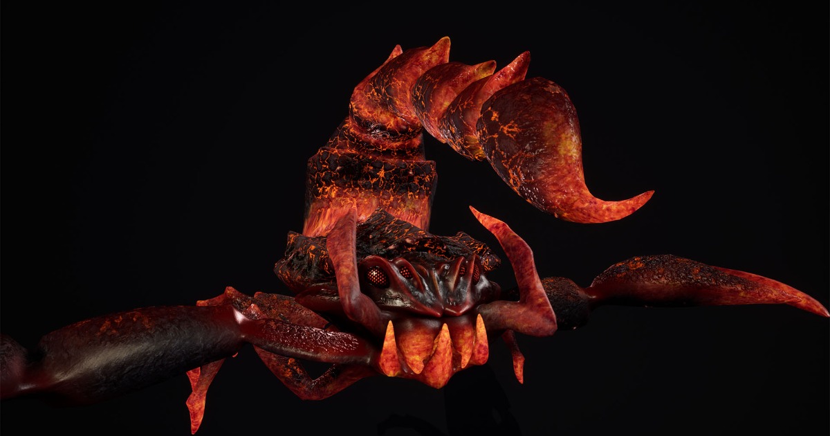 Hell demonic scorpio | 3D クリーチャー | Unity Asset Store