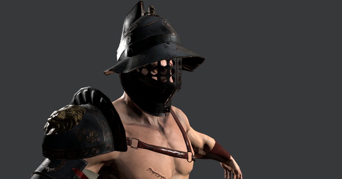Gladiator murmillo | 3D Humanoids | Unity Asset Store