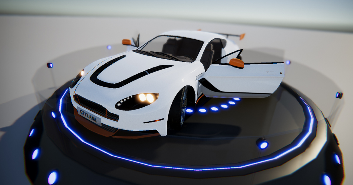 Super Racing Car AMGT12 | 3D Land | Unity Asset Store