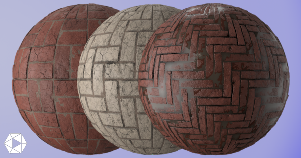 Brick Paths Materials | 2D Brick | Unity Asset Store