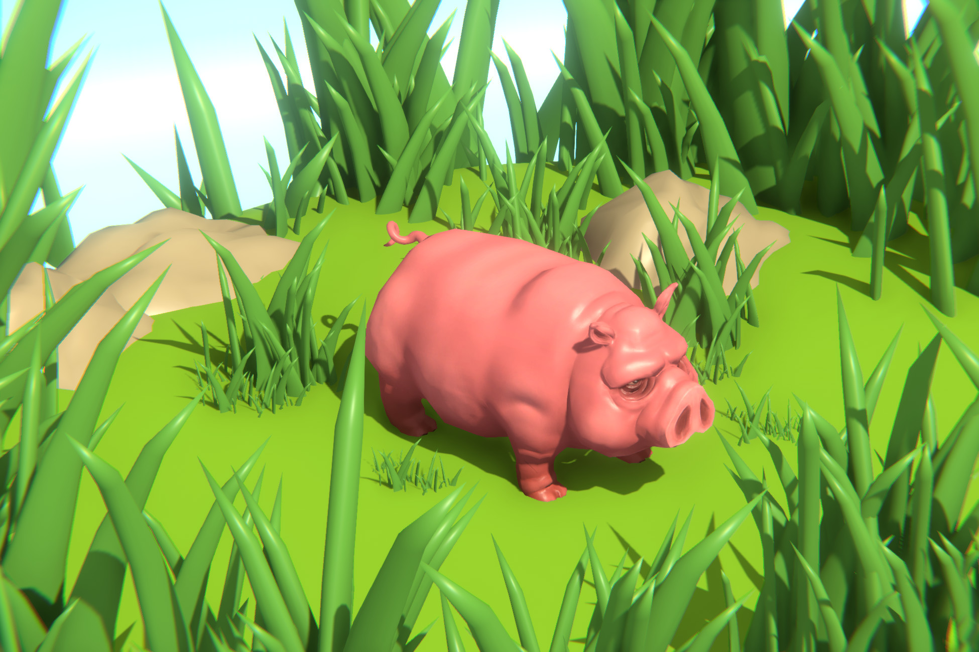 Pig - Casual Fantasy | 3D Creatures | Unity Asset Store
