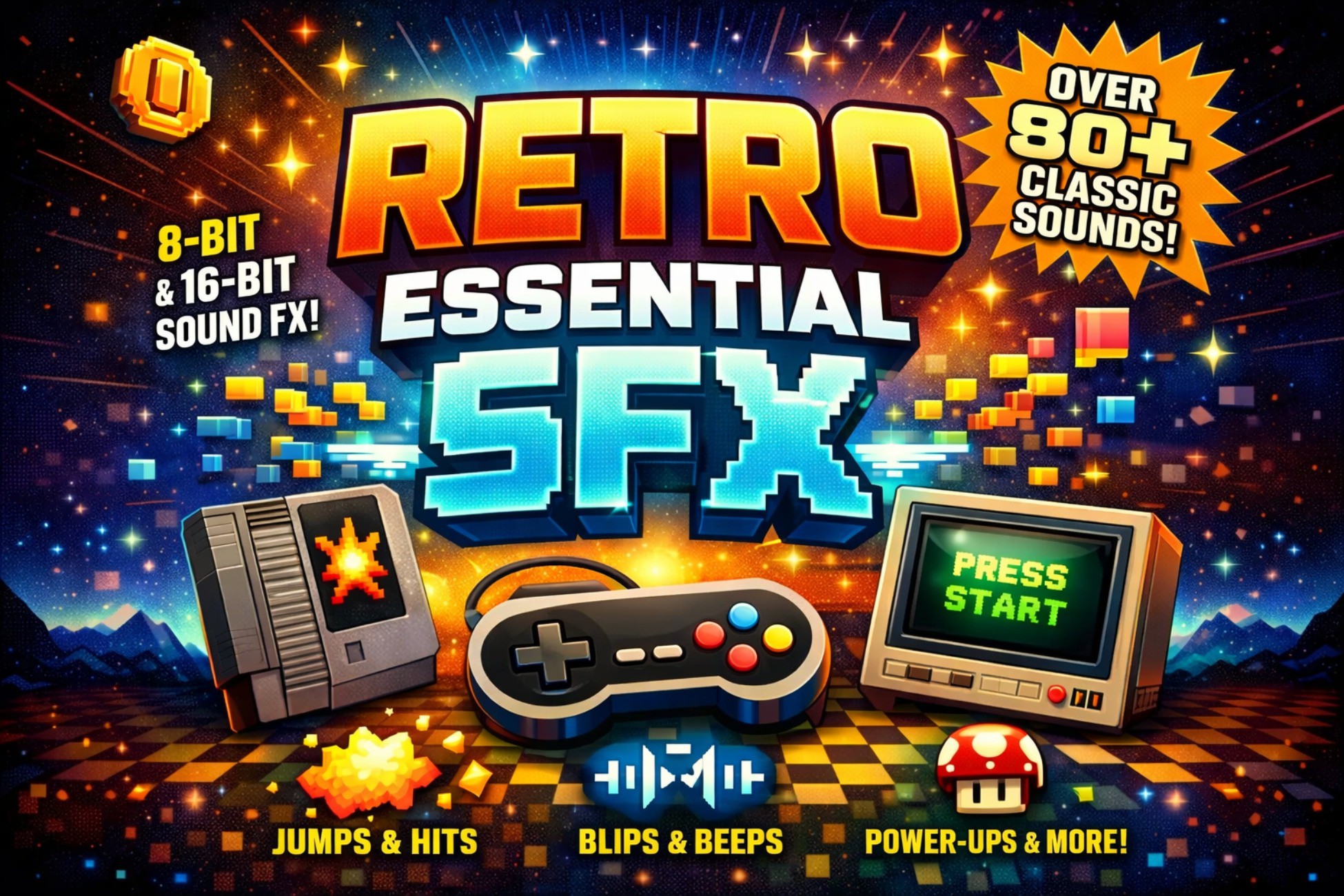 Retro Essential SFX | Audio Sound FX | Unity Asset Store
