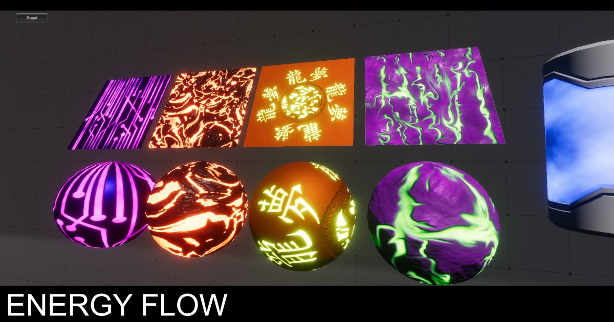 Energy Flow HDRP | VFX Shaders | Unity Asset Store