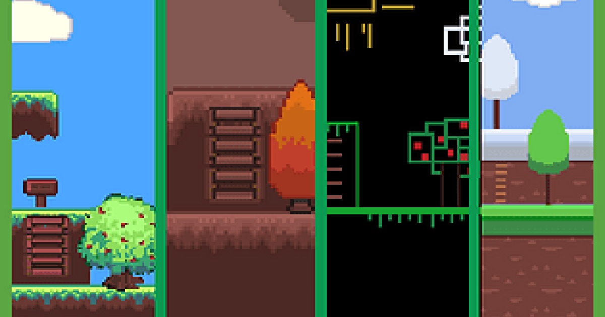 Pixel Platform Tiles 2 | 2D Environments | Unity Asset Store