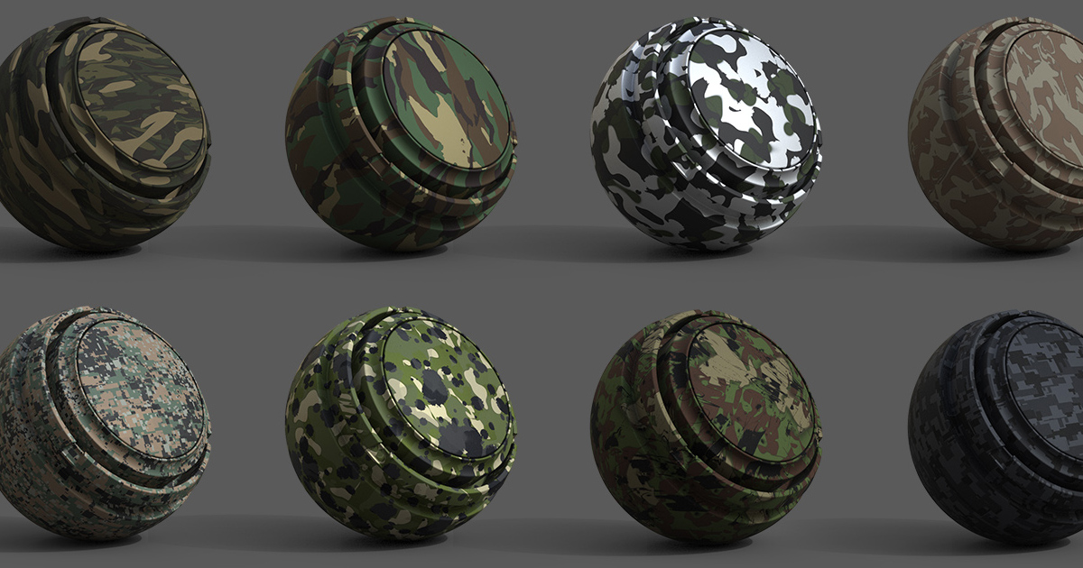 UCP - Ultimate Camo Pack | Substances | Unity Asset Store