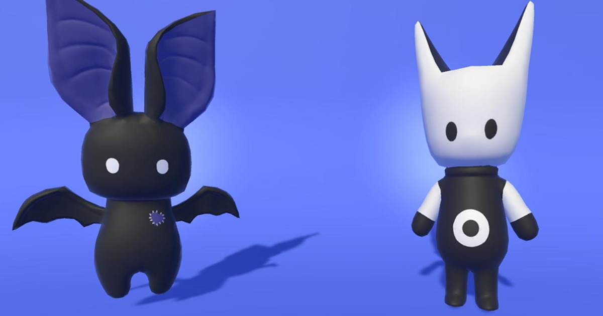 Cool Devil Game Character : Batdoll and Tuggi Polycliff | 3D Characters ...